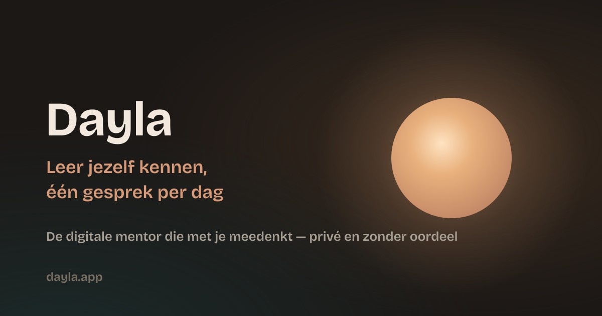 Dayla — AI-mentor app voor jongeren | Leer jezelf kennen